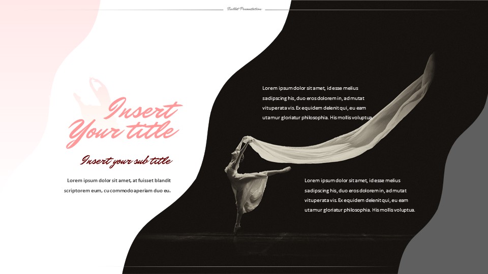 Ballet Presentation Google Slides Templates