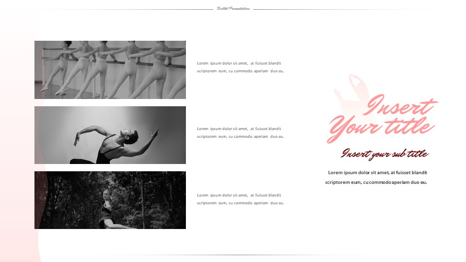 Ballet Presentation Google Slides Templates
