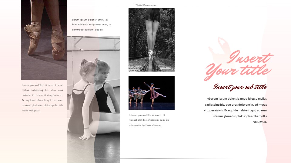 Ballet Presentation Google Slides Templates