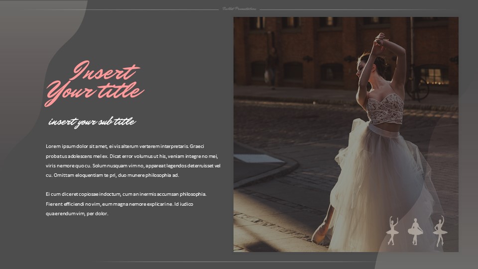 Ballet Presentation Google Slides Templates