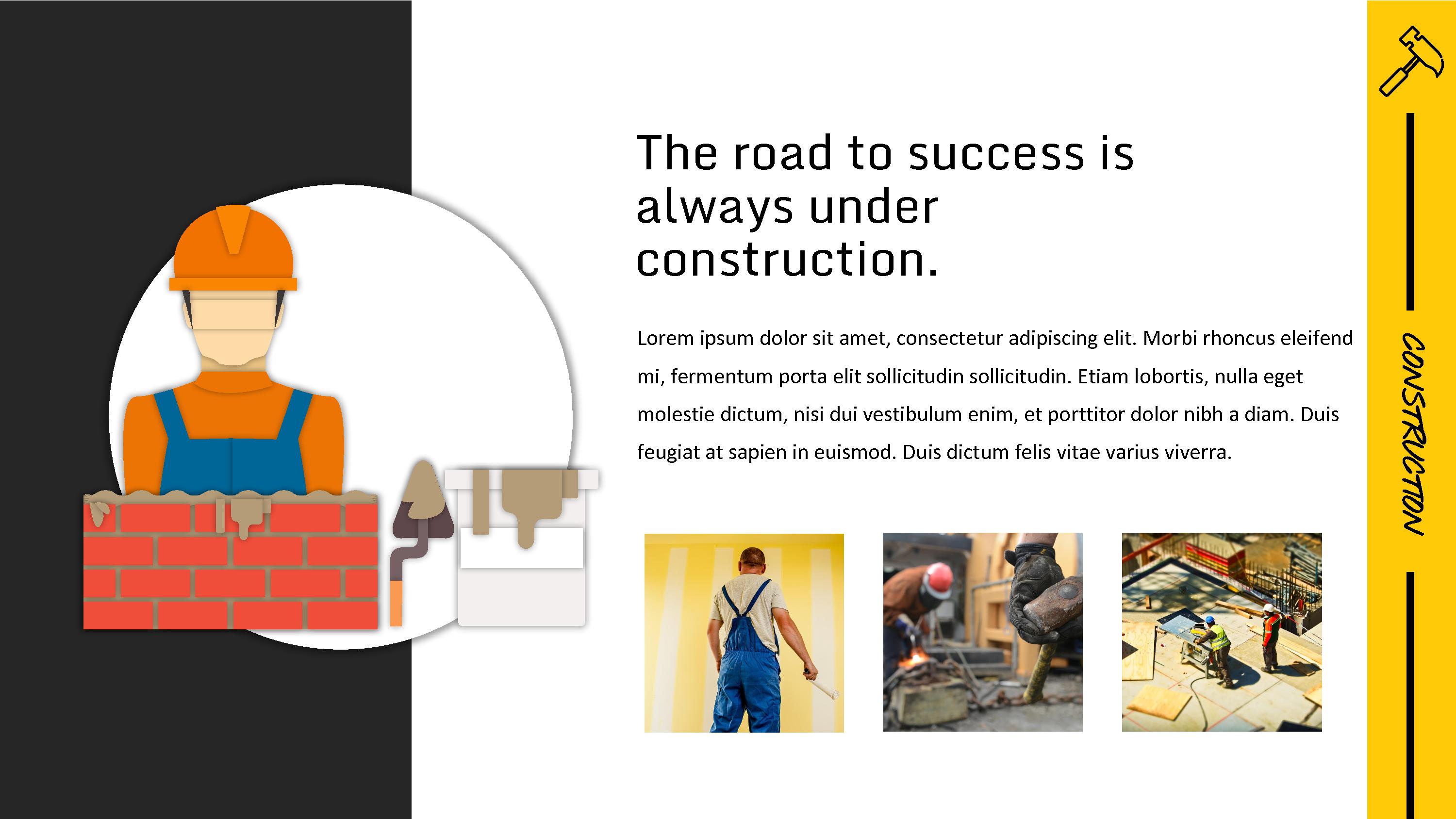 Construction Management Google Slides Themes