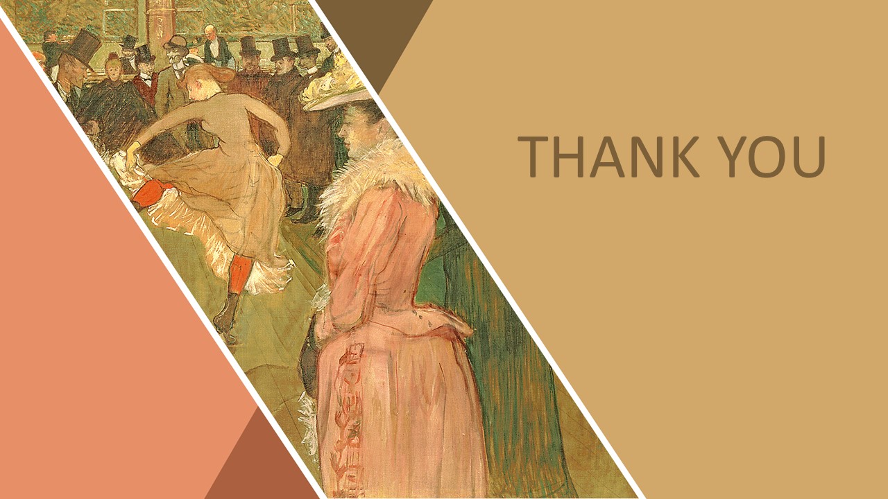 Henri De Toulouse-lautrec Le Danse Au Moulin Rouge - Free Powerpoint ...