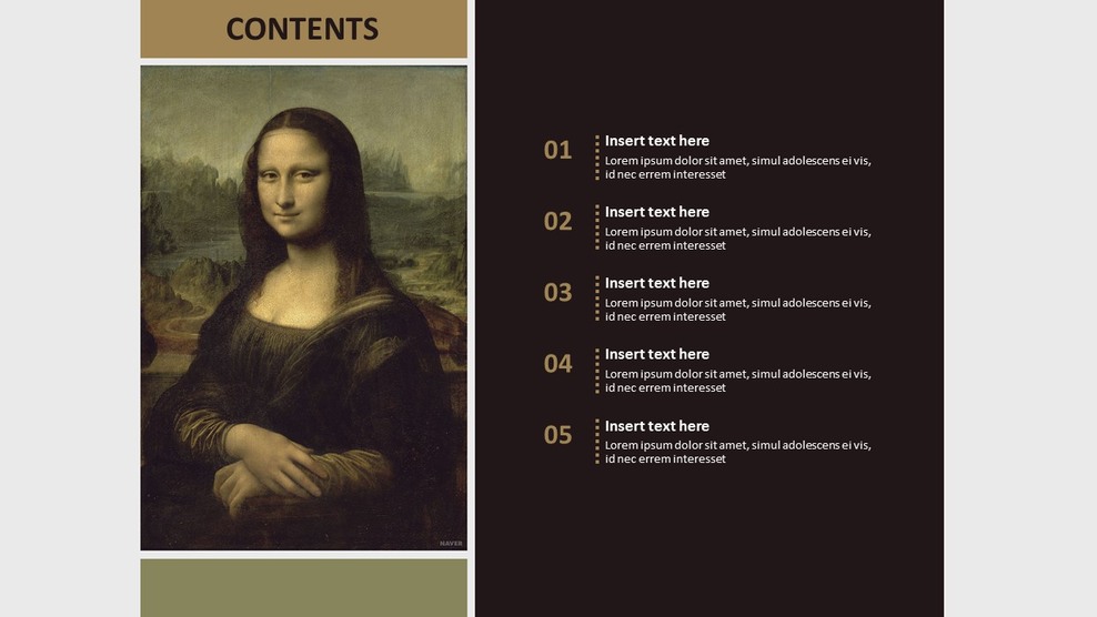 Léonard de Vinci "MonA Lisa" - Conception de modèle gratuite