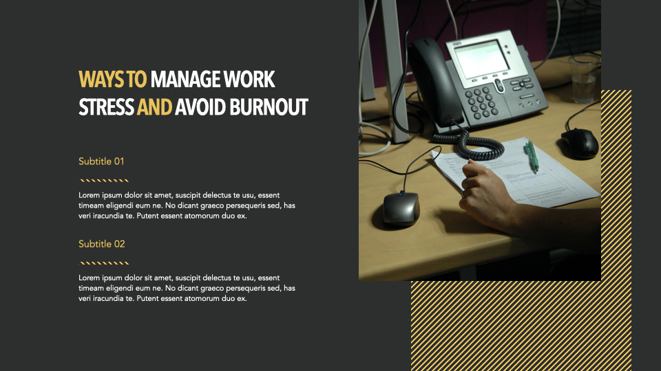 Work Stress Keynote for Microsoft