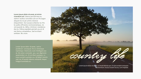 Country Life Best PowerPoint Presentation Templates
