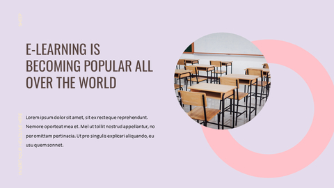 E-learning Google PowerPoint Presentation