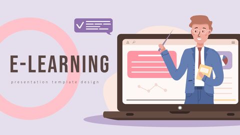 E-learning Slide PPT