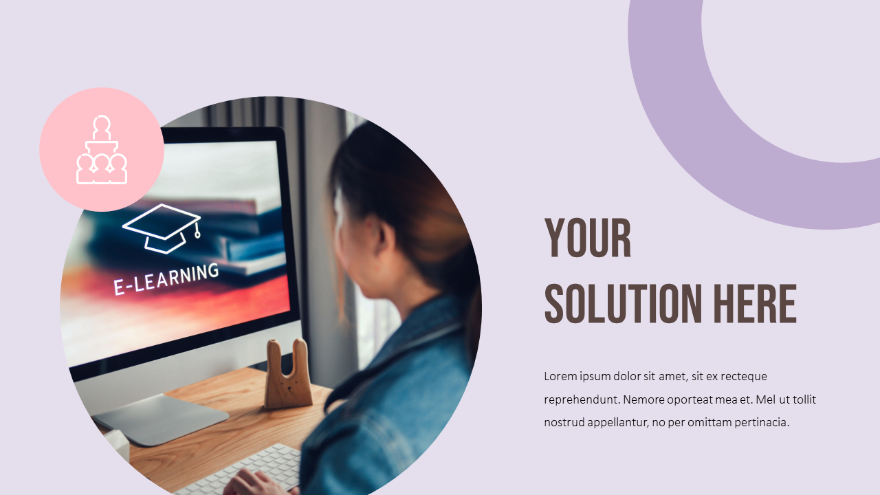 E-learning Slide PPT