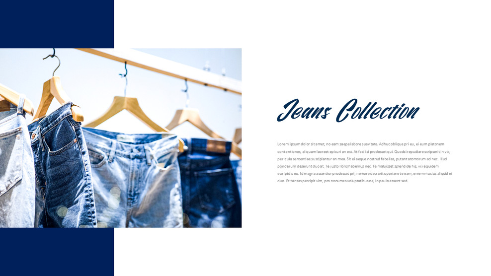 Blue Jeans Presentation PPT