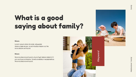 Multicultural Family Google Slides