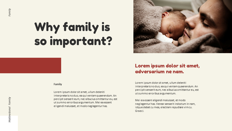 Multicultural Family Google Slides