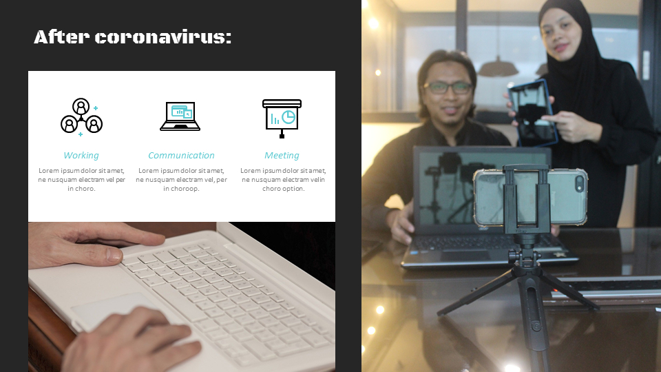 Post Corona Google Presentation Templates