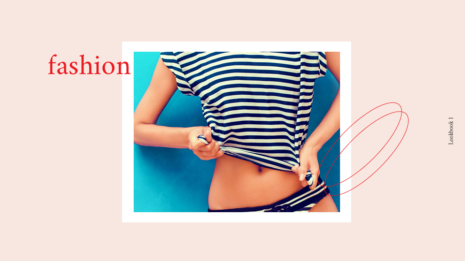 Summer Lookbook Simple Google Slides