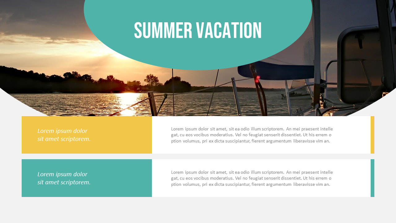 summer vacation PPT Presentation