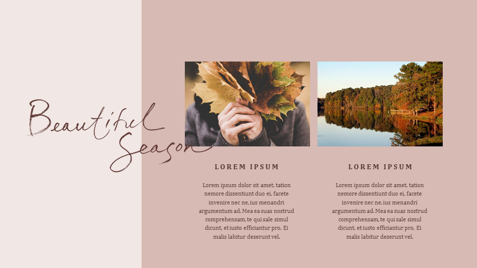 Fall Google Slides for mac