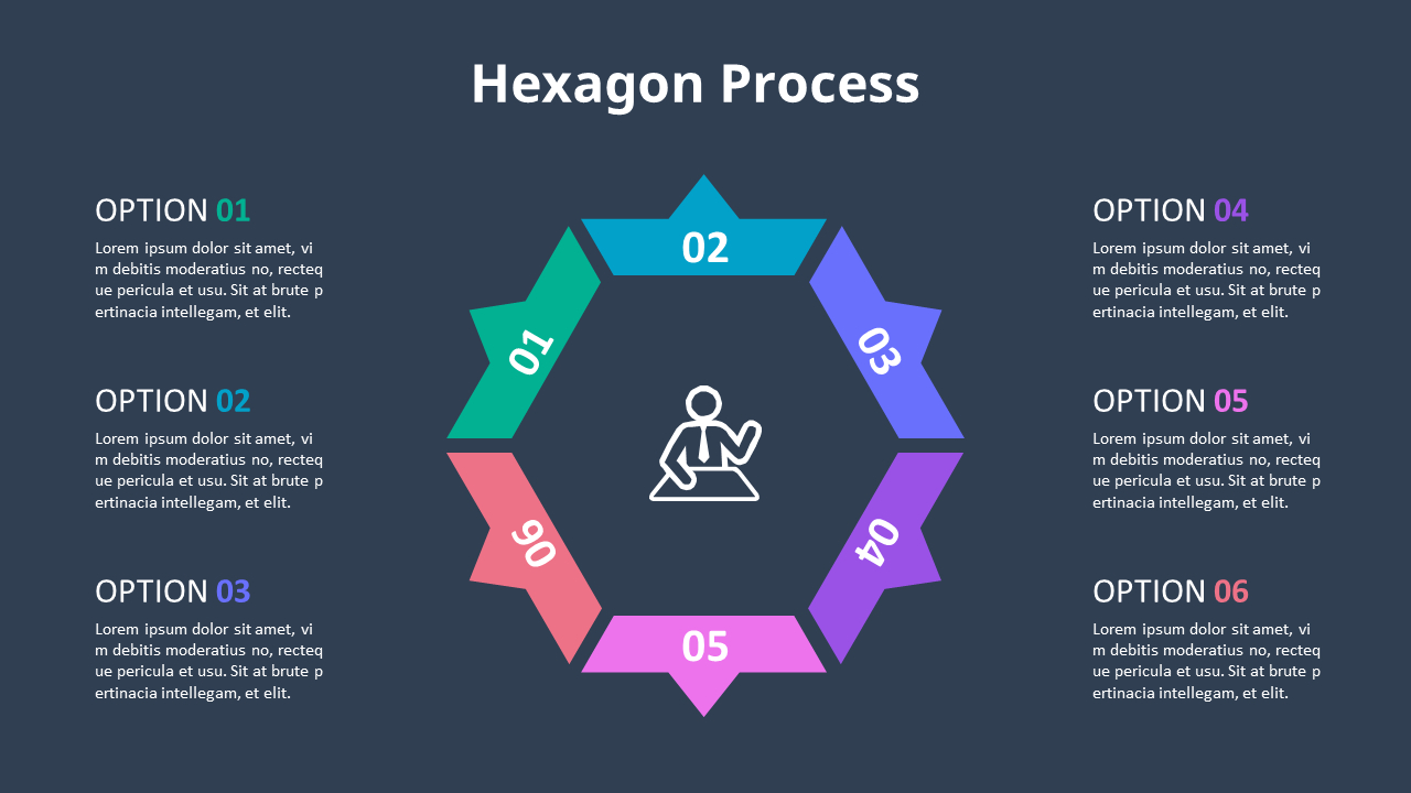 Animated Polygon Infographic Powerpoint Template