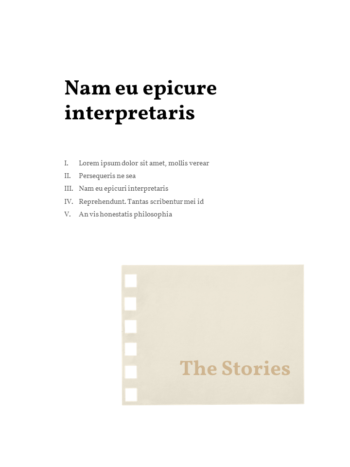 Theme Vertical Presentation Simple Google Templates