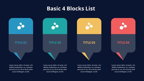 4 Blocks List Diagram