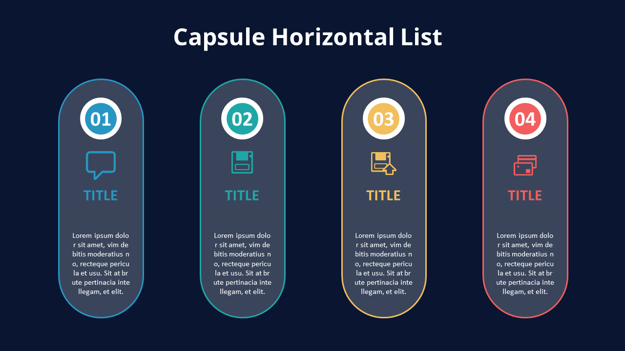 4 Blocks List Diagram