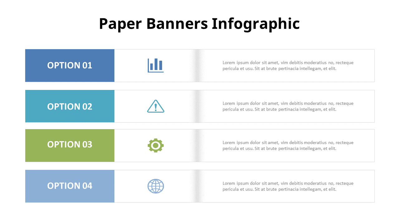 4 Vertical Banners Diagram