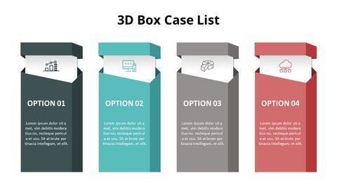 Diagrama de tipo de lista de cajas