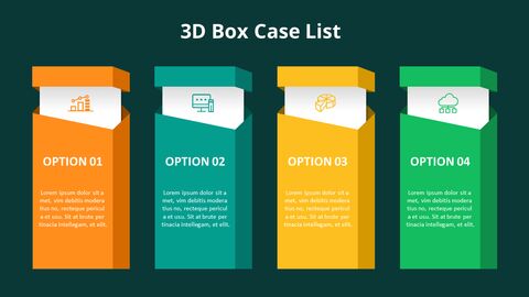 Diagrama de tipo de lista de cajas