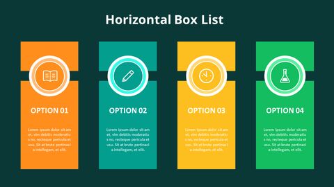 Box List Type Diagram
