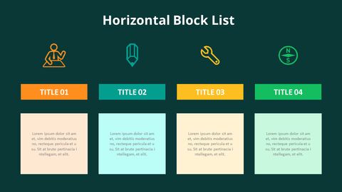Box List Type Diagram