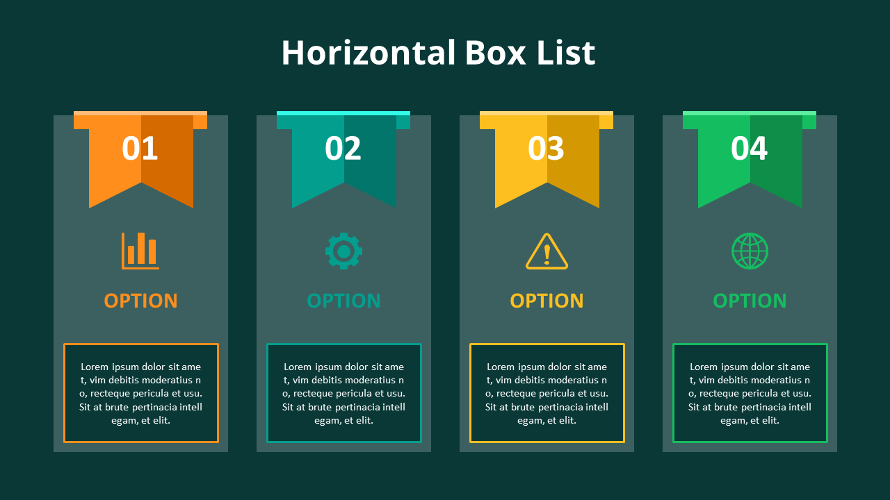 Box List Type Diagram