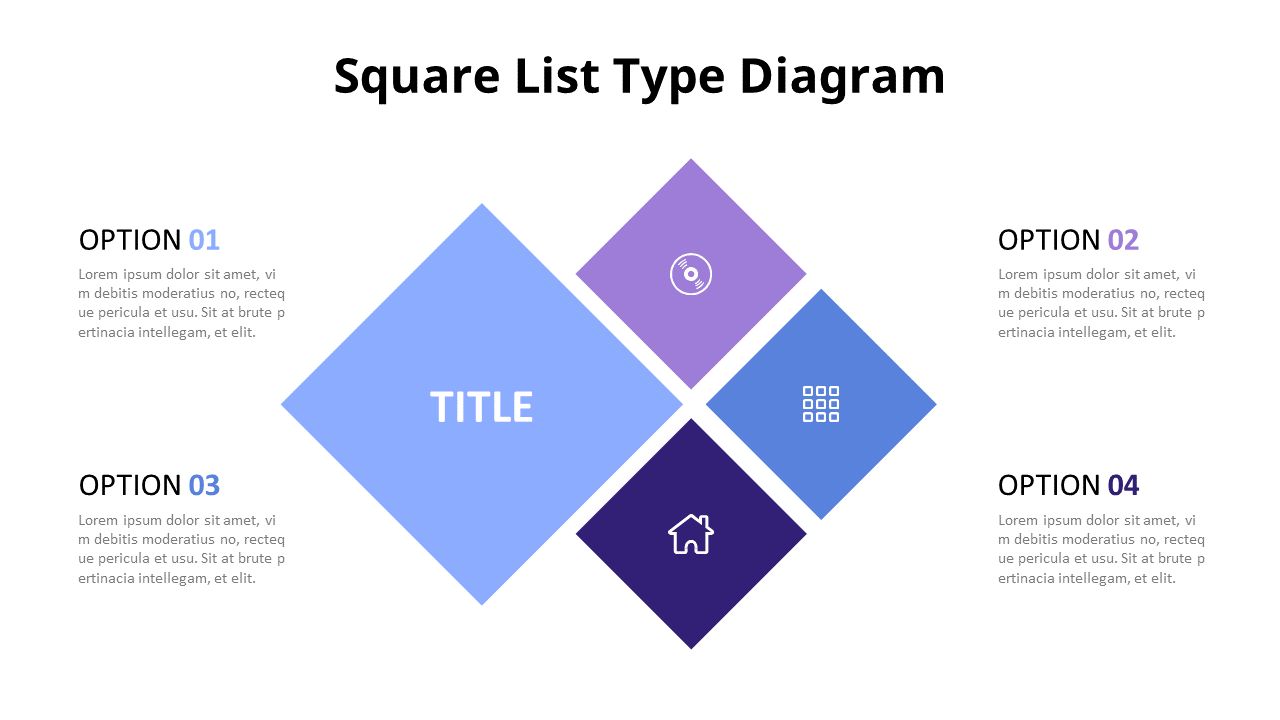 Diamond Type Diagram