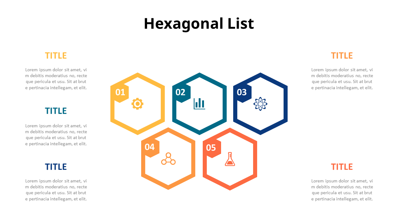 Hexagon Cluster List Diagram