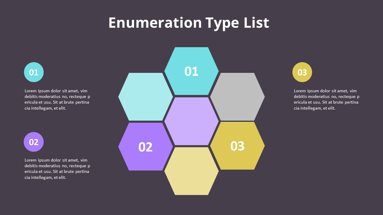 Hexagon Cluster List Diagram