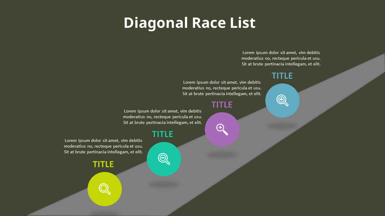 Line Type Infographic Diagram