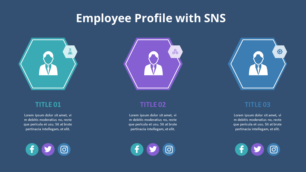 Polygon Infographic List Diagram