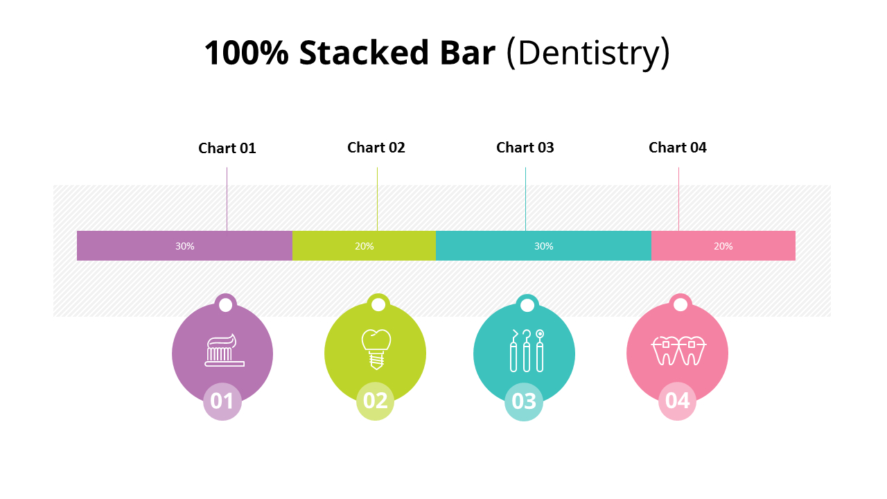 Stacked Bar Chart with Icons