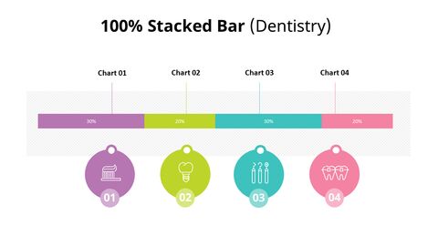 Stacked Bar Chart with Icons