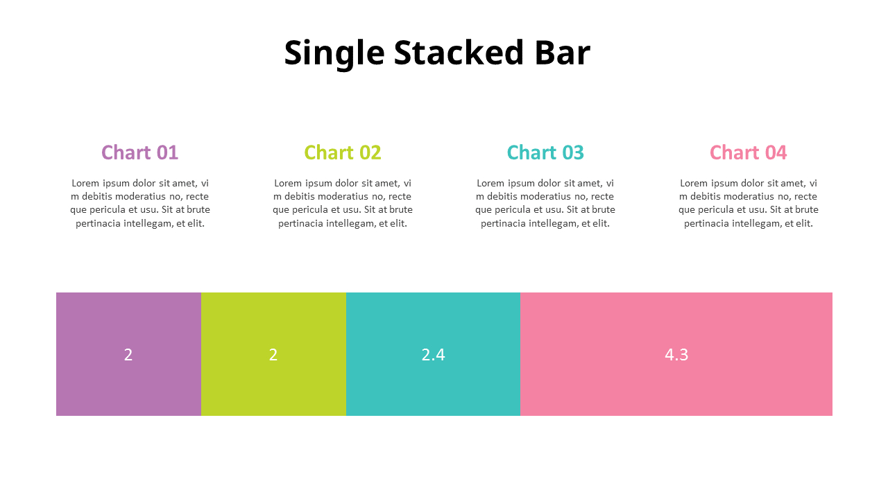 Stacked Bar Chart with Icons