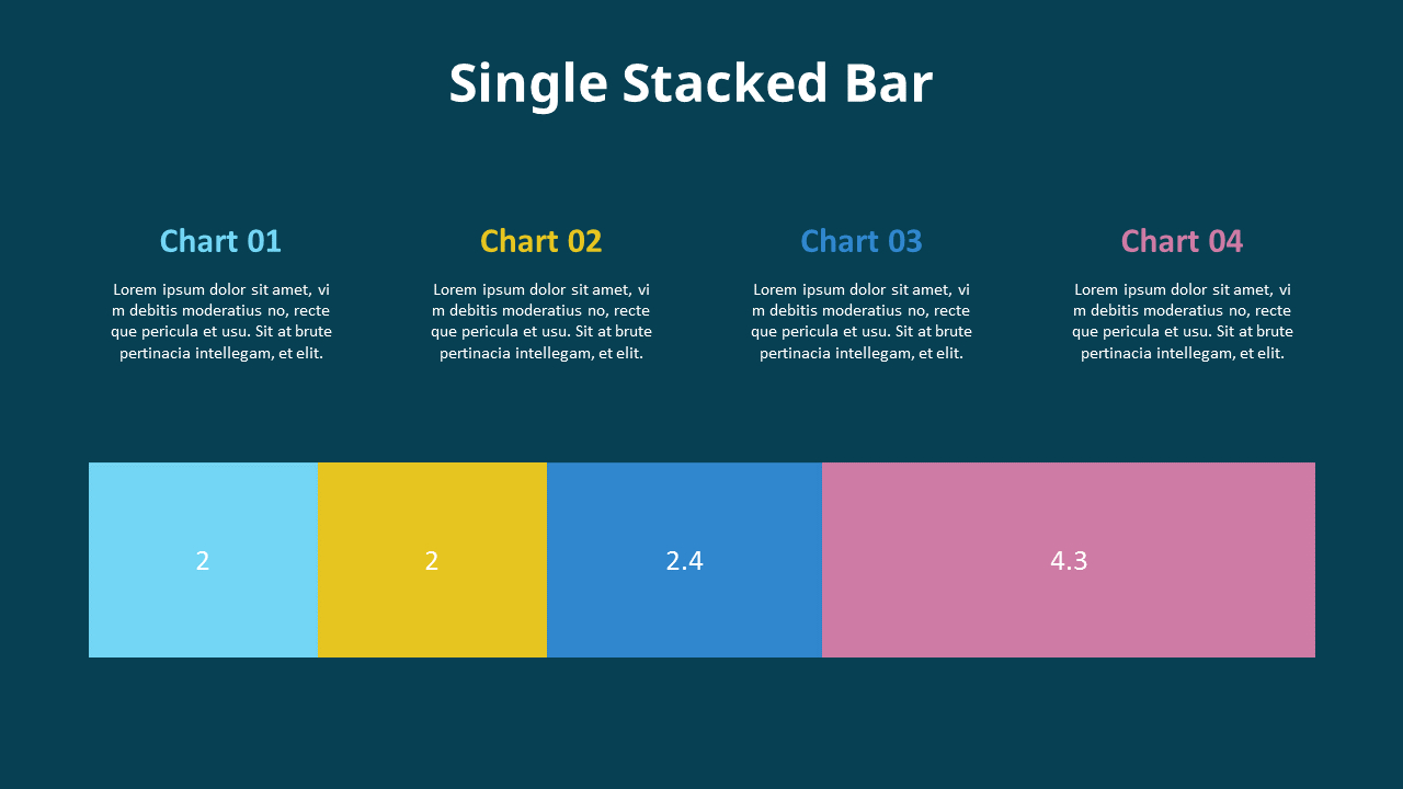 Stacked Bar Chart with Icons