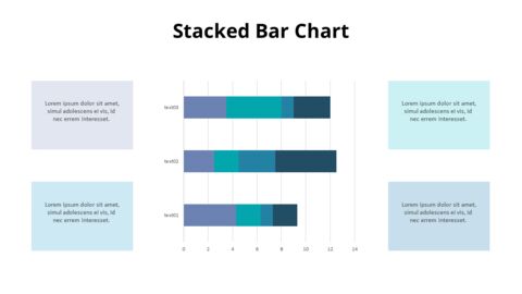 3 Categories Horizontal Bar Chart