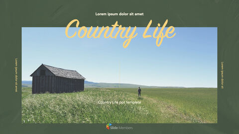 Country Life PPT Keynote
