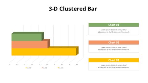 Horizontal Bar Chart with Texts