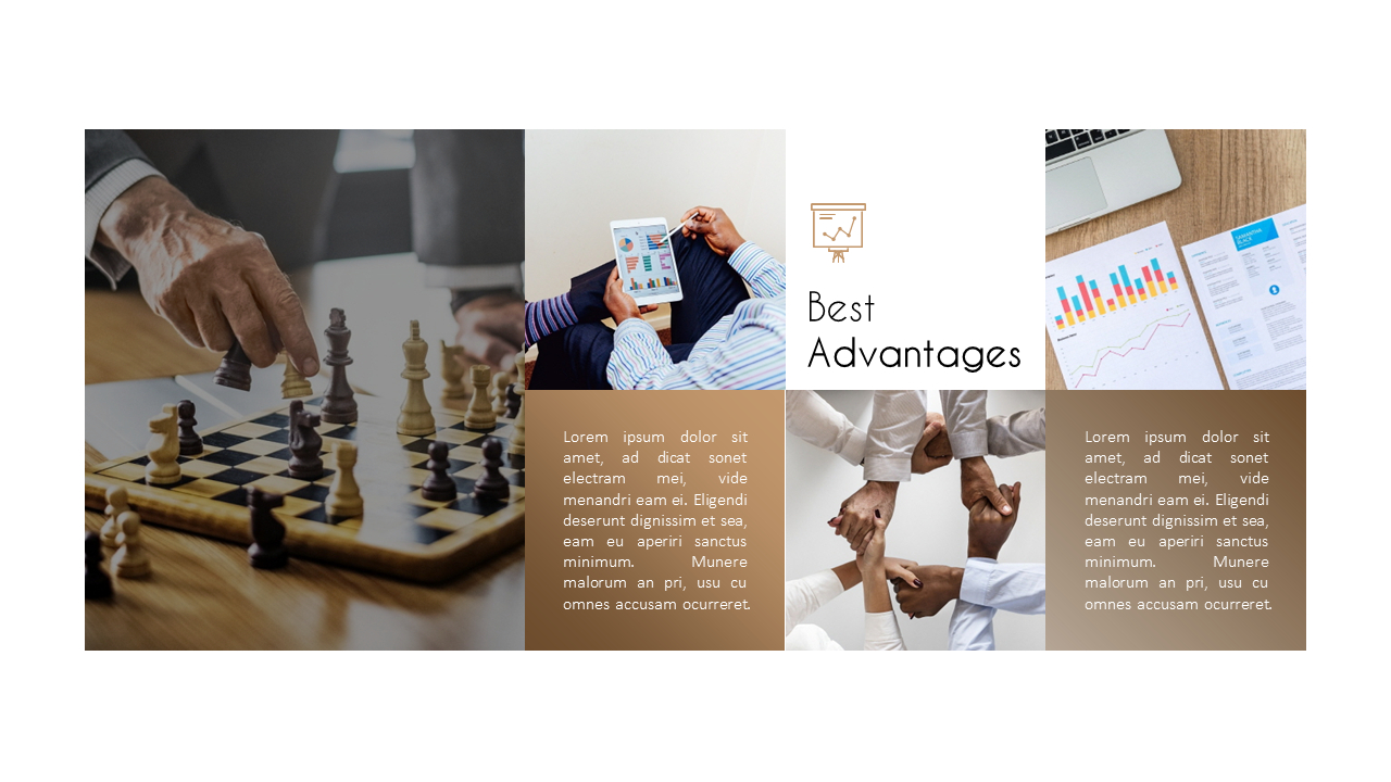 Best Advantages PPT Layout