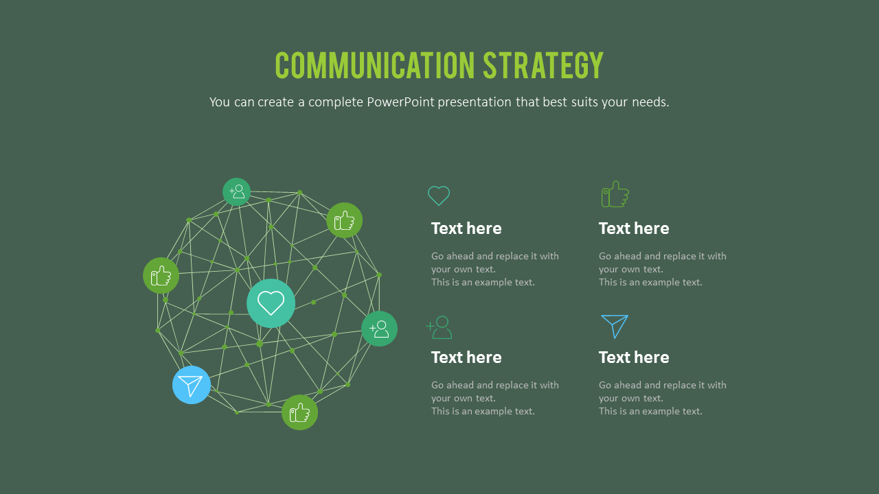 Communication Strategy PowerPoint Design