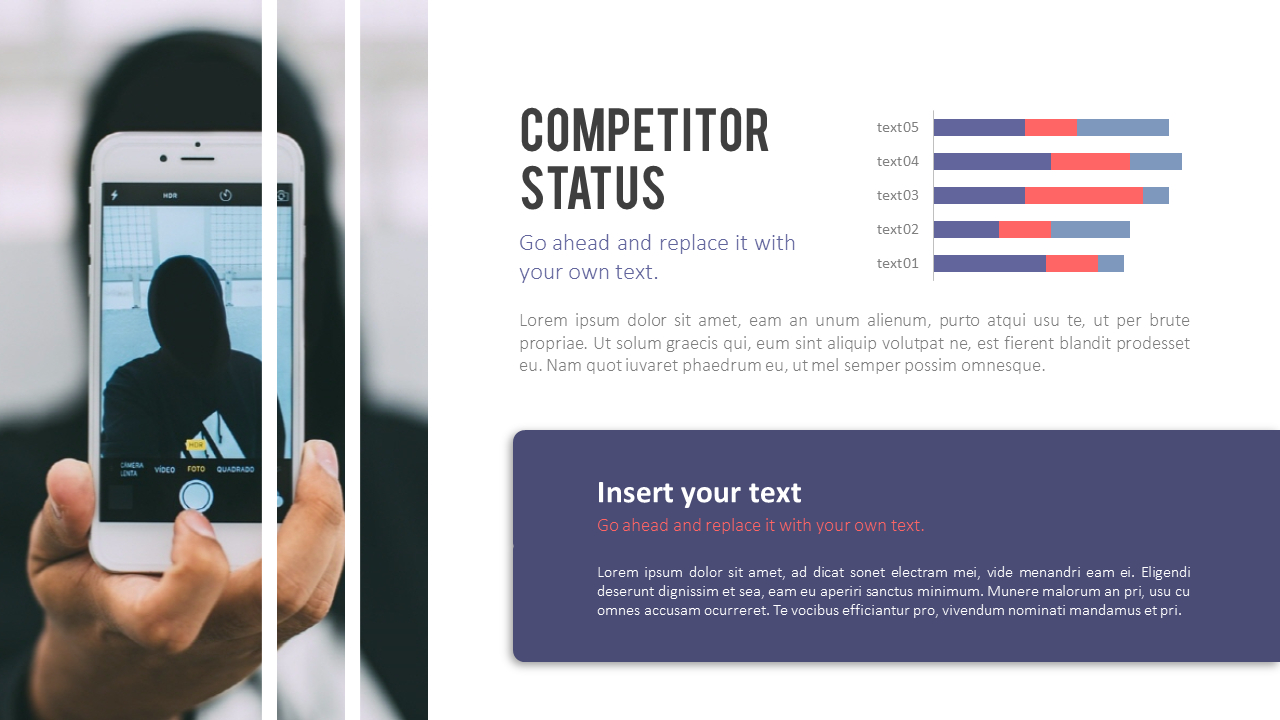 Competitor status Deck Layout