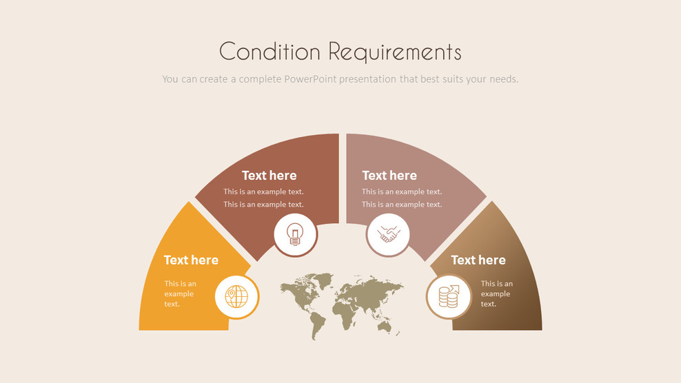 Condition Requirements Template Layout