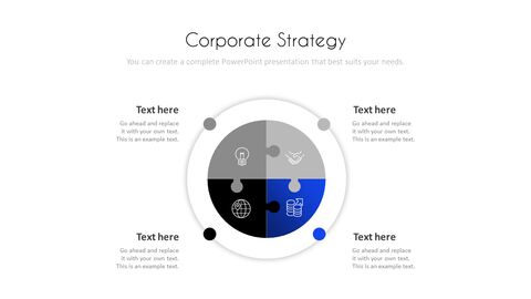Corporate Strategy Slide Page