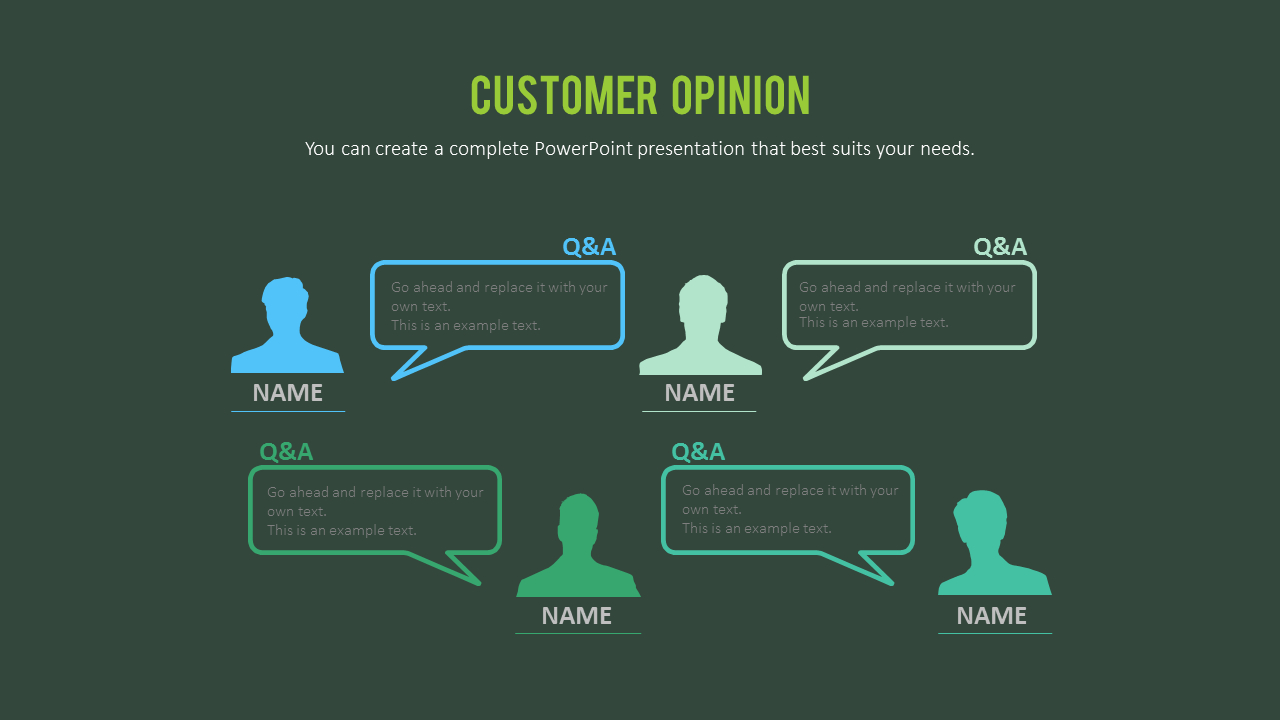 Customer Opinion Page Slide