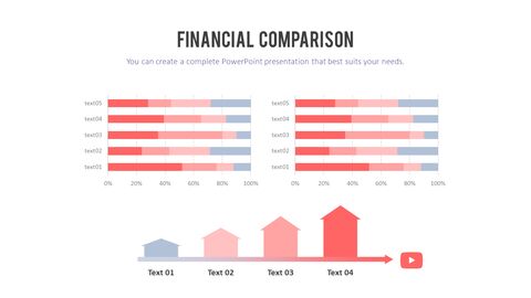Financial Comparison PPT Deck Design