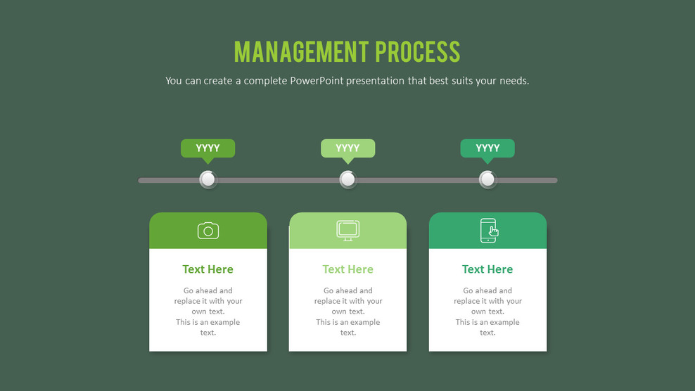Management Process PPT Layout