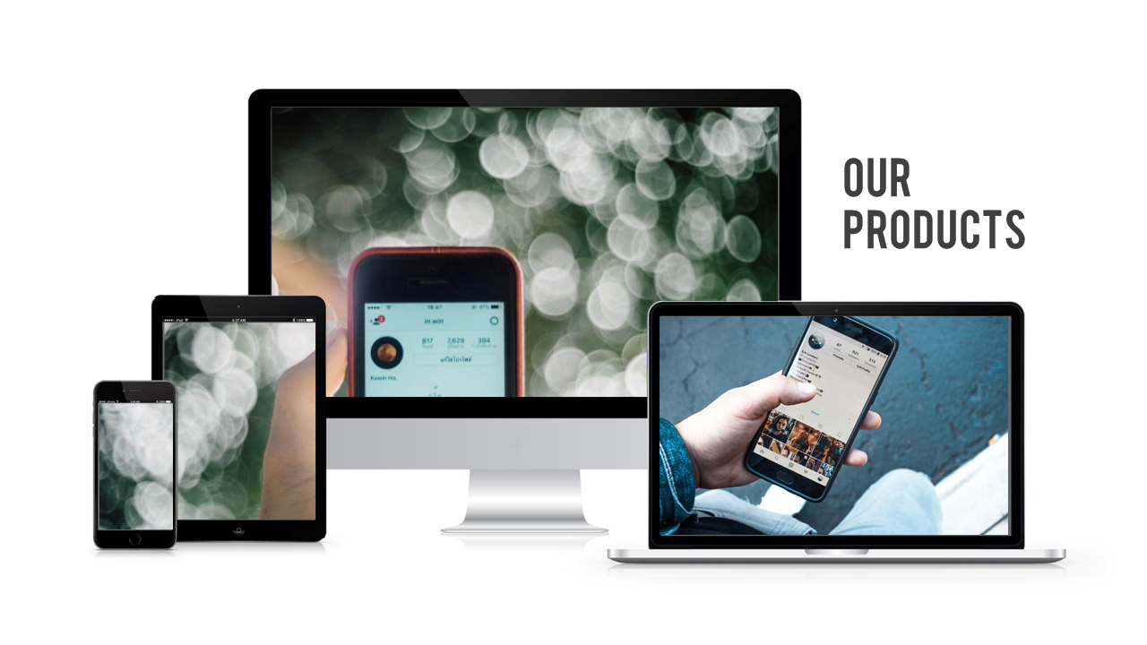 Our Products Slide Deck Template